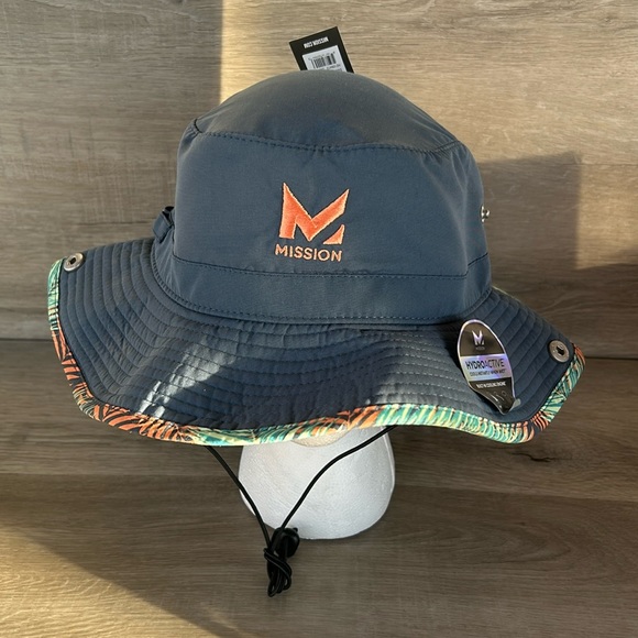 Mission | Accessories | Mission Cooling Bucket Hat Upf 5 3 Wide Brim ...